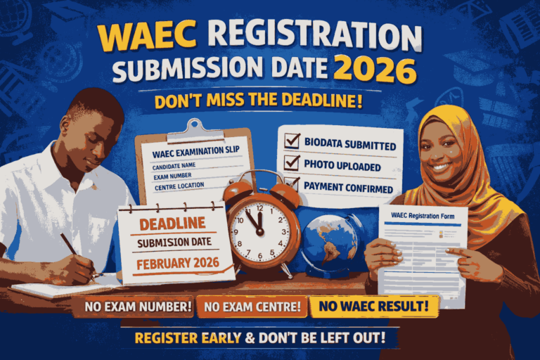 WAEC Registration 2026 Deadline: Complete Guide, Dates, Requirements ...